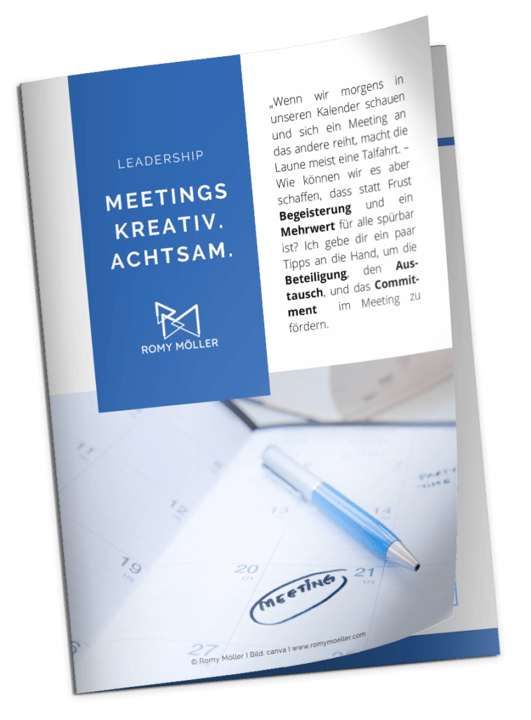 Leitfaden: Team-Meeting planen & gestalten